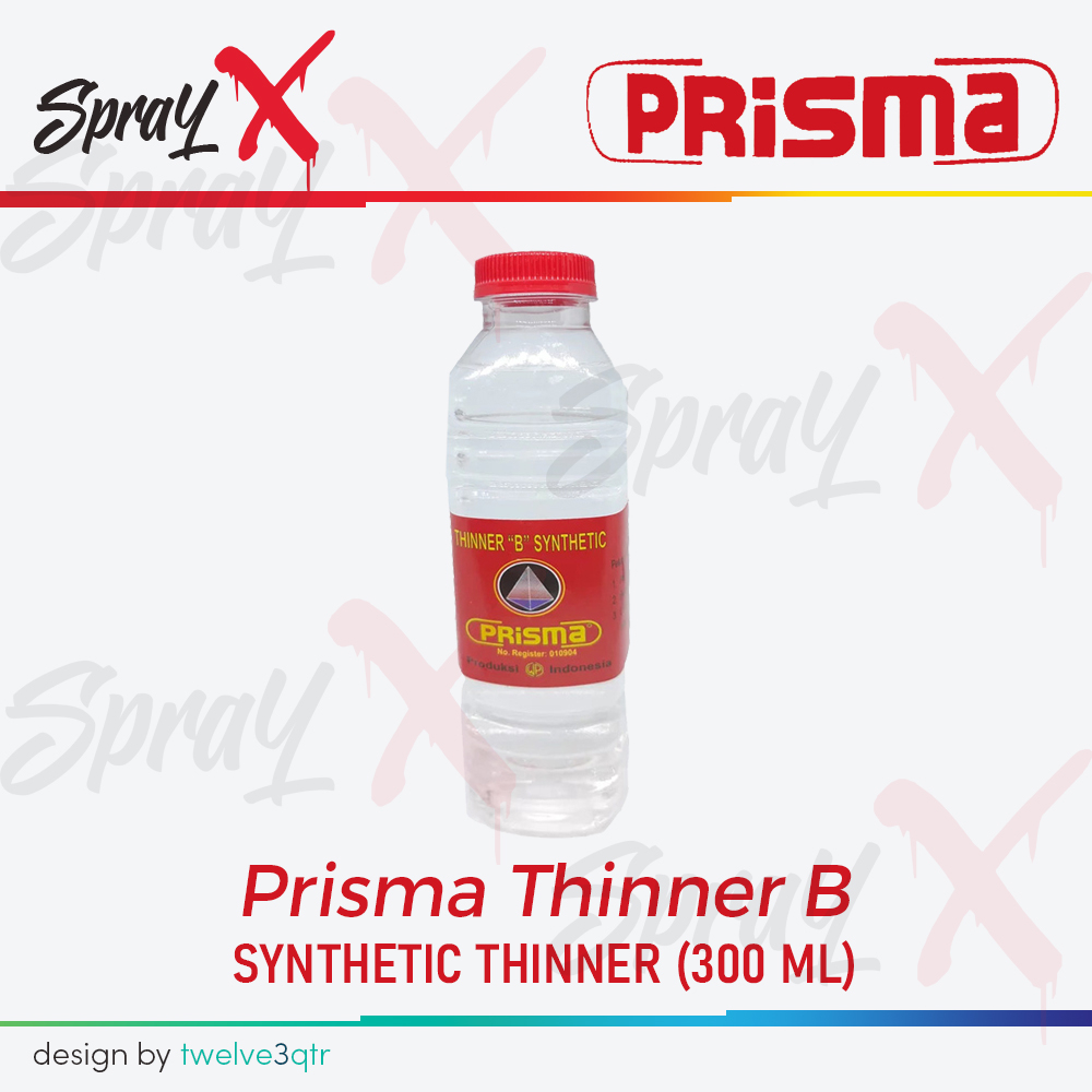 Jual THINNER CAP MOBIL SYNTHETIC SUPER GLOSS 300ML / TINER CAT MINYAK ...