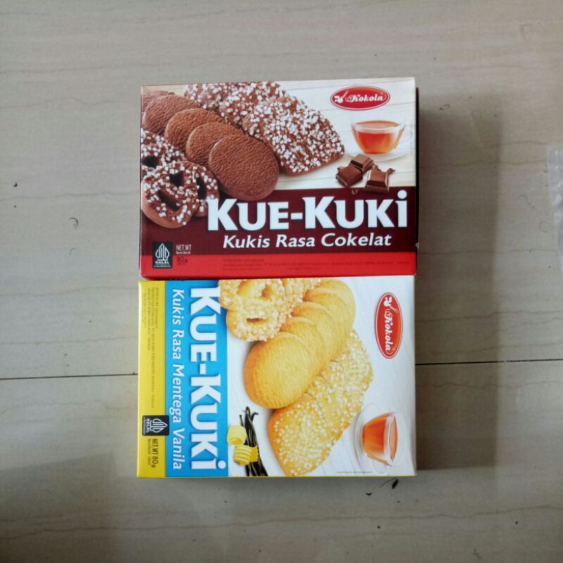 Jual KOKOLA Kue Kuki 80gr - Kukis Kokola Biskuit Kokola | Shopee Indonesia