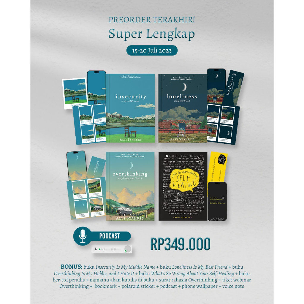 Jual Buku Motivasi Overthinking Is My Hobby, And I Hate It - Alvi ...