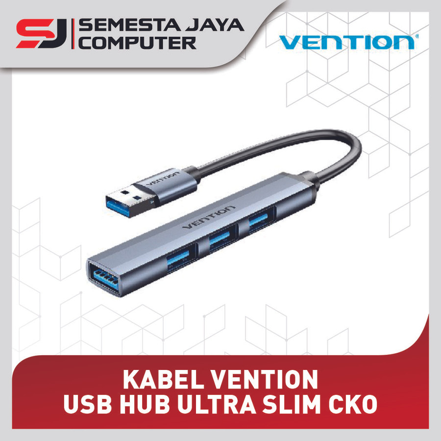Jual Vention USB HUB 3.0 2.0 4 Port Ultra Slim Mini CKO | Shopee Indonesia