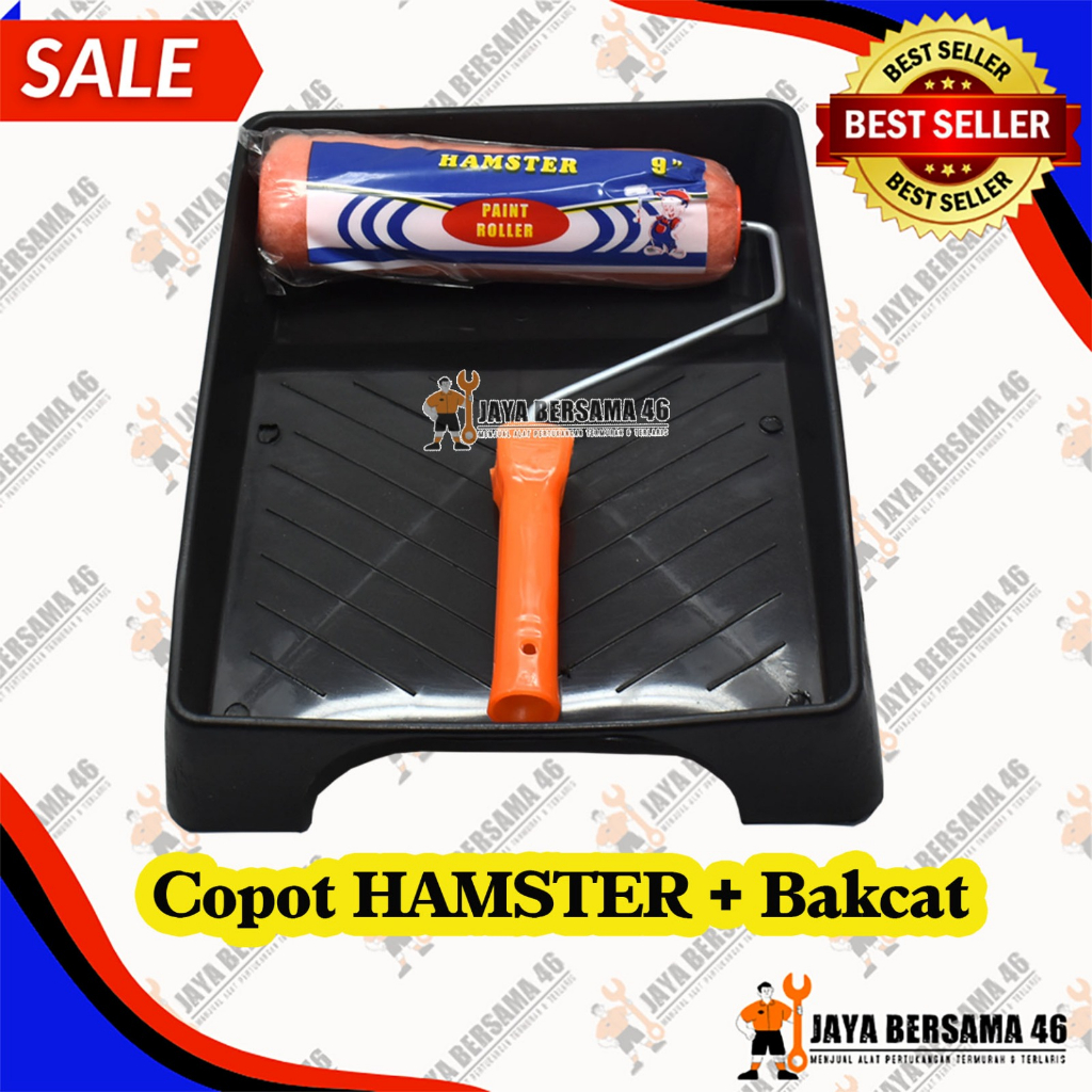 Jual KUAS ROLL PATEN COPOT BESAR 9" / PAINT ROLLER / BAK BAKI CAT ...