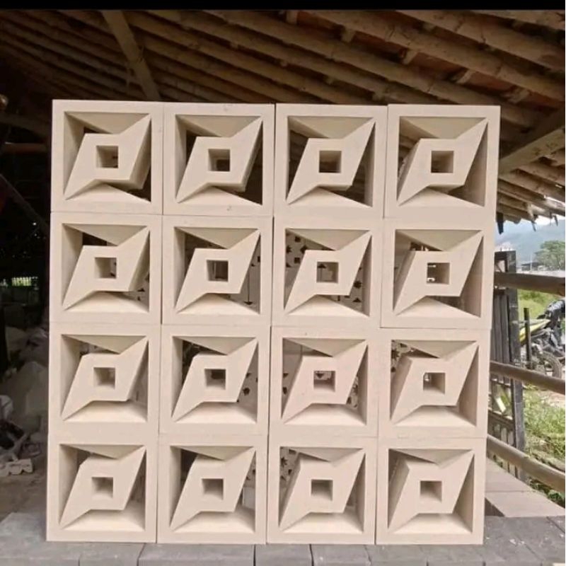 Jual Roster beton minimalis murah, roster motif, roster lubang angin ...