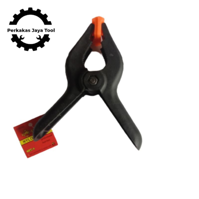 Jual Spring Clamp 4 Inch Nylon Penjepit Kayu Besi Klem Catok | Shopee ...