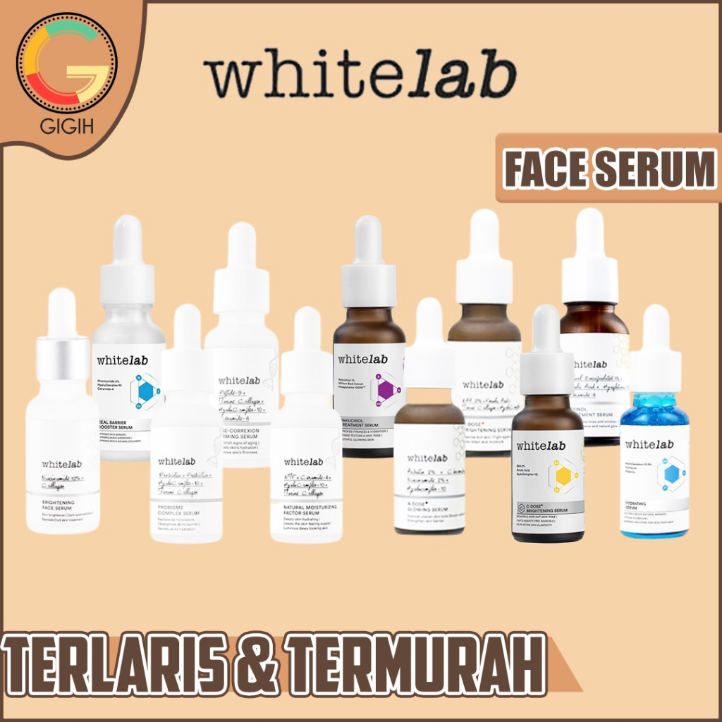 Jual WHITELAB SERUM BRIGHTENING SERUM HYDRATING / BRIGHTENING BOOSTER ...