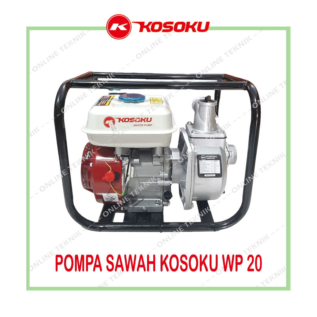 Jual KOSOKU Pompa Sawah 2" Mesin Waterpump 2 Inch Original Pompa ...