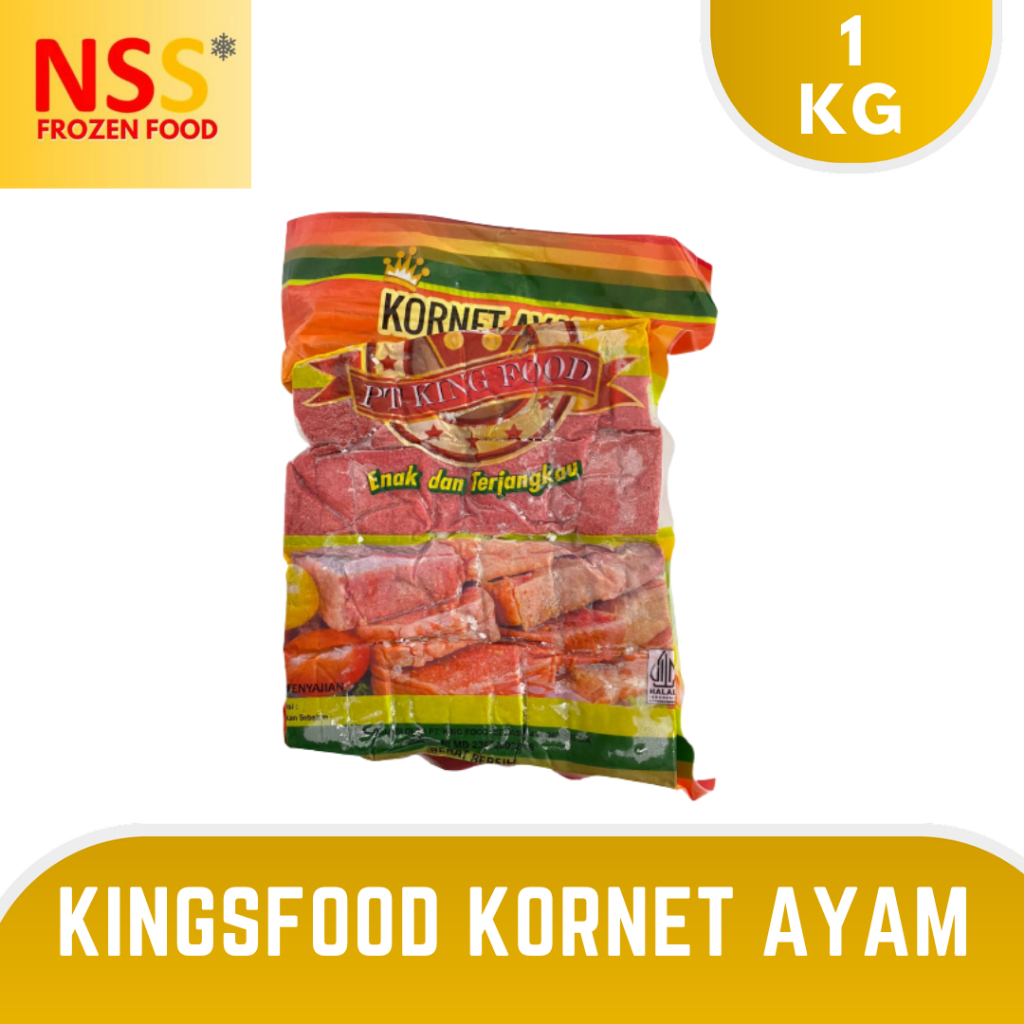 Jual KING FOOD KORNET AYAM 1 KG | Shopee Indonesia