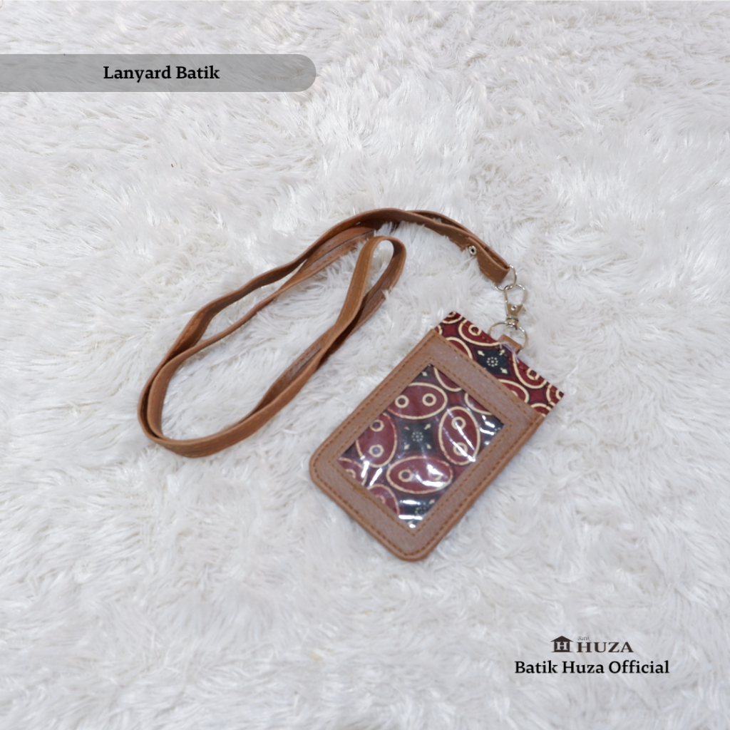 Jual Batik Huza Lanyard Batik/Name tag Batik/ID Card Batik | Shopee ...