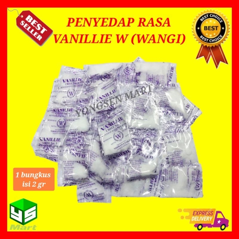Jual ( 1 PCS ) Vanilie W wangi vanili bubuk penyedap rasa dan aroma ...