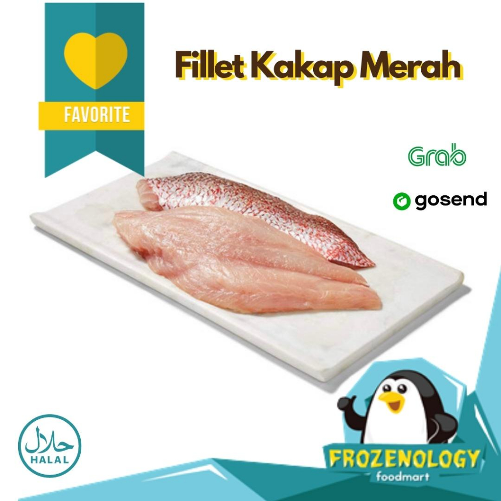 Jual Red Snapper fish fillet / Fillet Ikan kakap merah Frozen Best ...