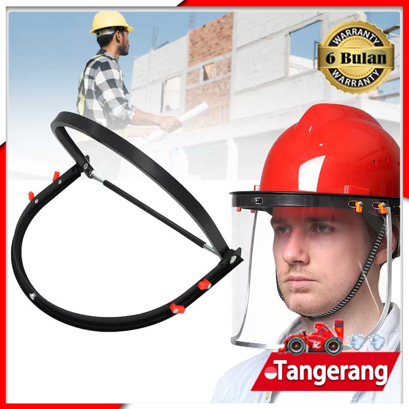 Jual Welding Face Shield Bracket Aluminium / Bracket For Safety Helmet ...