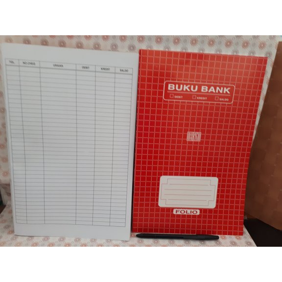 Jual Buku Bank Folio ukuran 21*32,5cm / Buku Bank Folio - Buku Bank ukuran Folio - Pcs | Shopee ...
