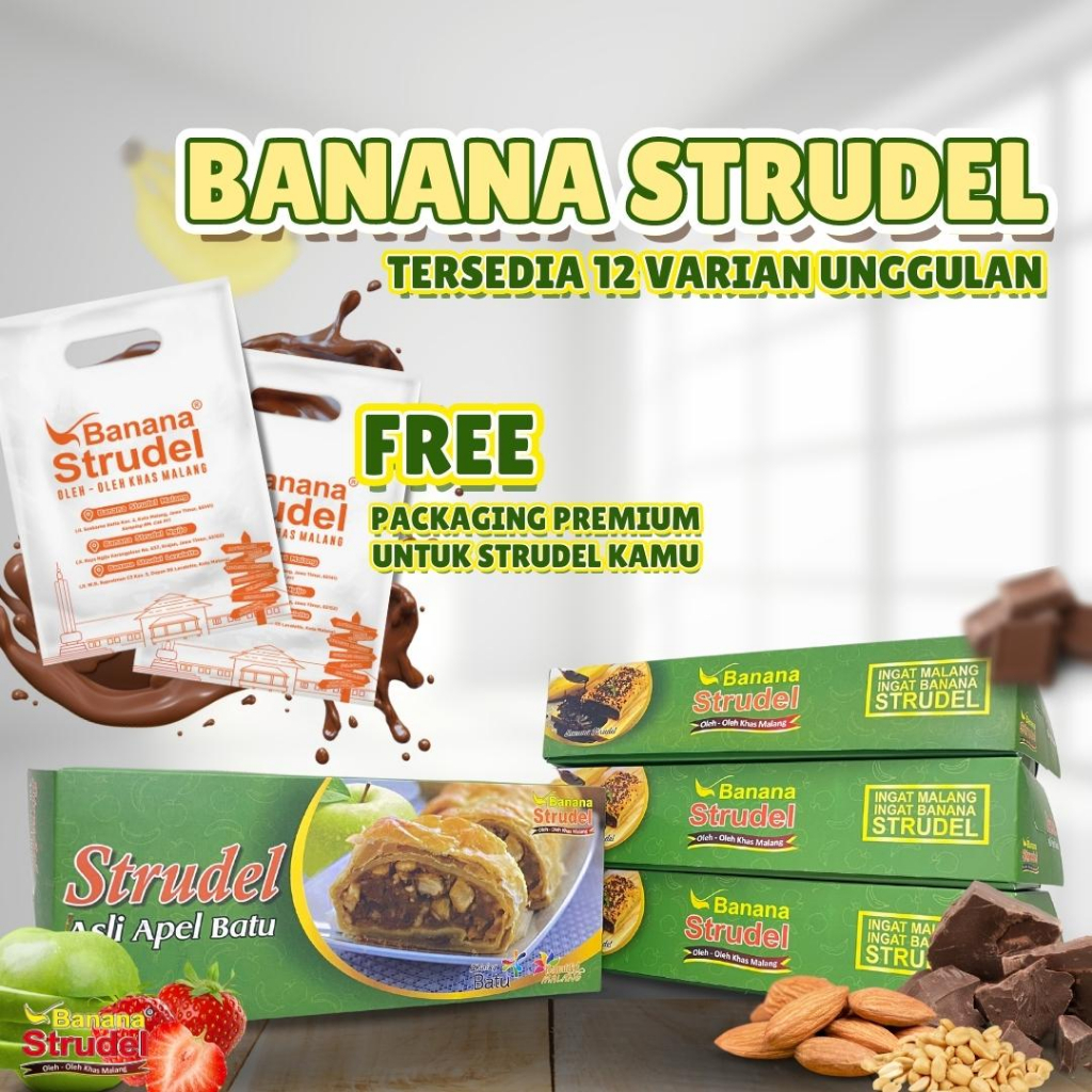 Jual Apel Original Strudel| Oleh-Oleh Khas Malang | Oleh-Oleh Jawa ...