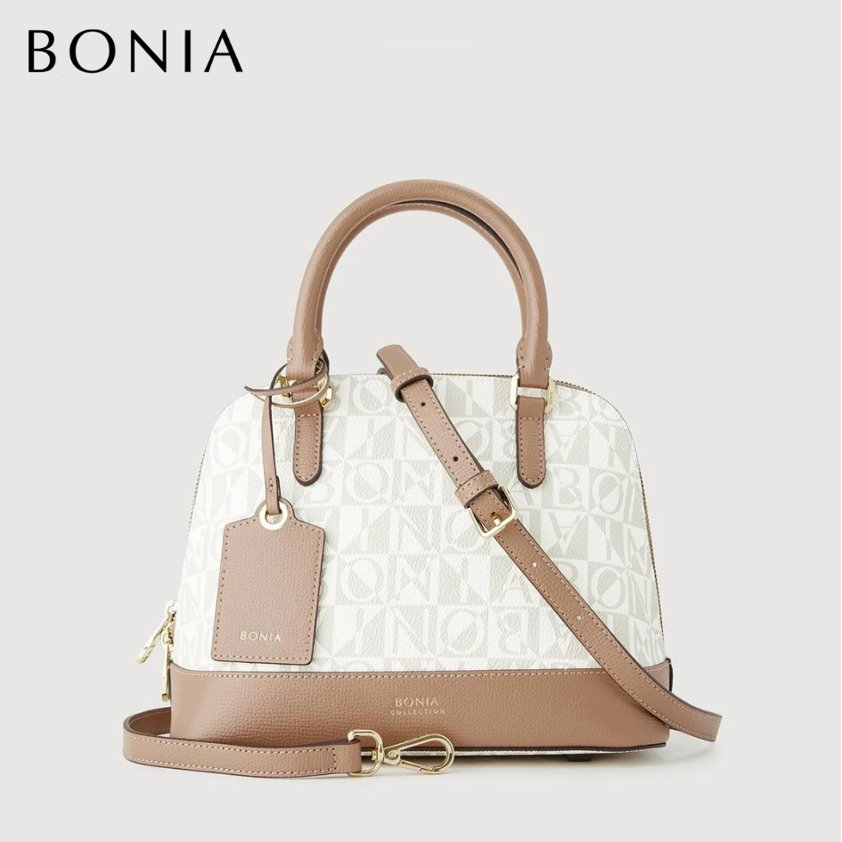 Jual Bonia - Monogram Small Satchel Bag | Shopee Indonesia