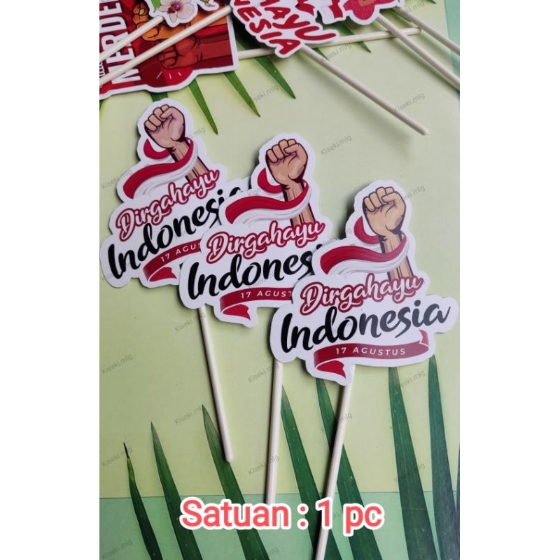 Jual Topper Merah Putih Kemerdekaan Dirgahayu Indonesia | Shopee Indonesia