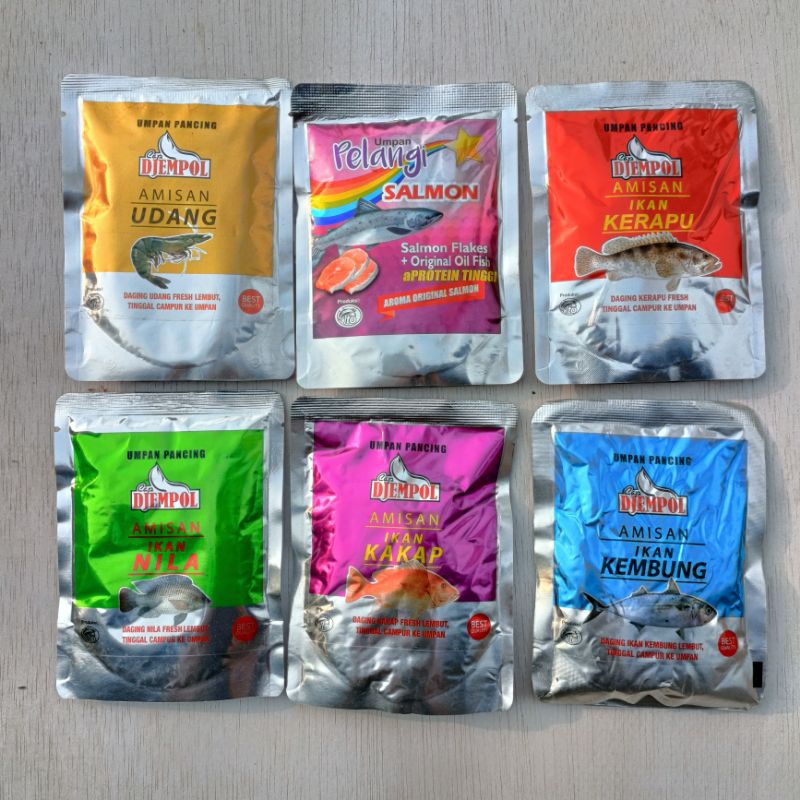 Jual Amisan Djempol Salmon - Udang - Kakap - Nila - Kerapu - Kembung ...