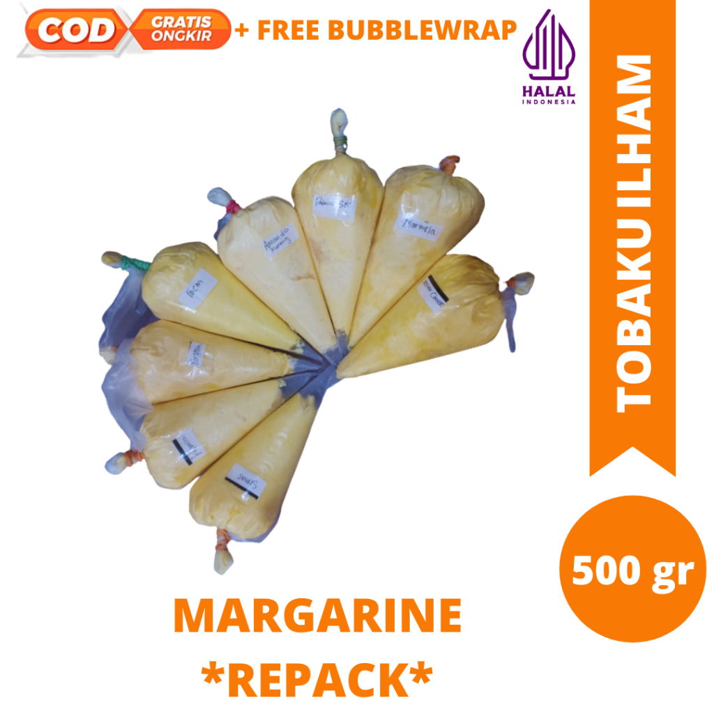 Jual Mentega repack 500gr/ amanda/blue band/simas/palmia/filma/menara ...