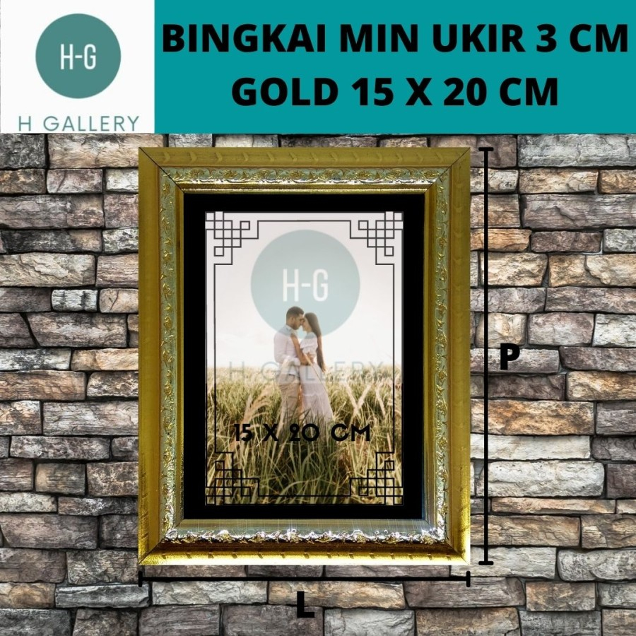 Jual 6R - BINGKAI / FIGURA FOTO BINGKAI 6R MINIMALIS (15 X 20 CM ...