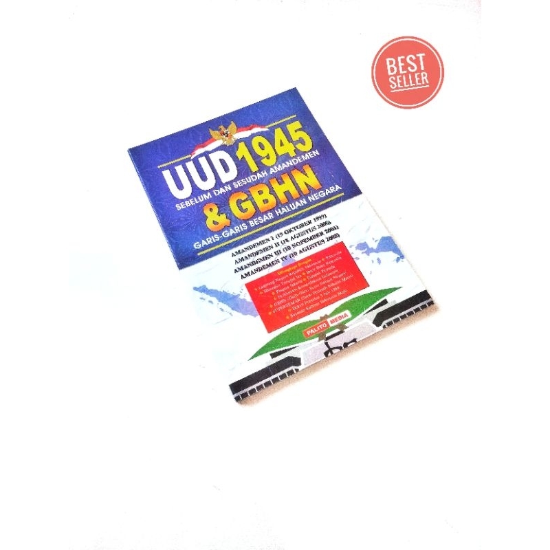 Jual BUKU UUD 1945 SEBELUM DAN SESUDAH AMANDEMEN & GBHN GARIS-GARIS ...