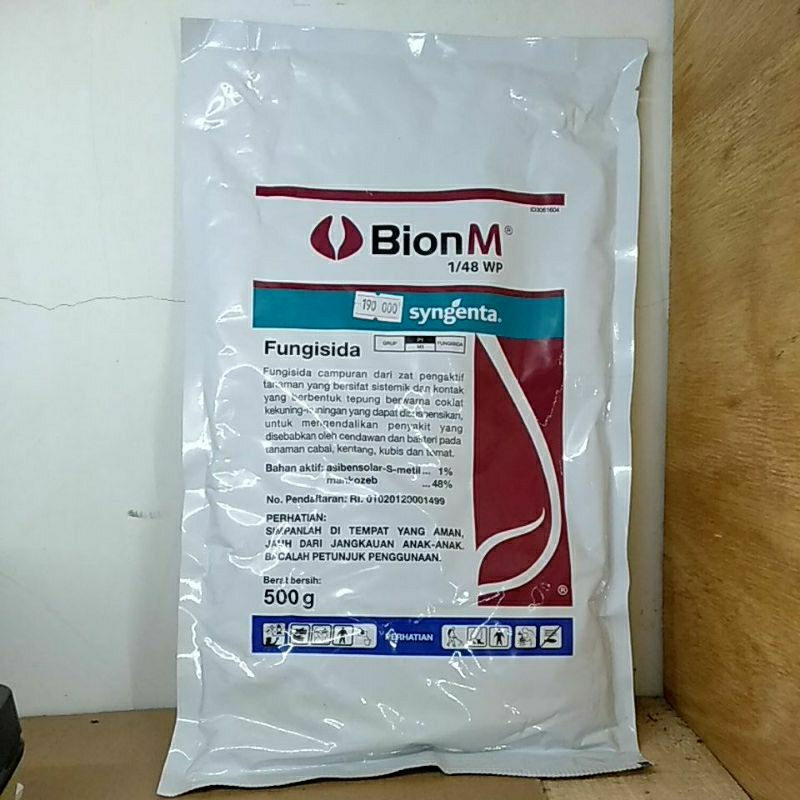 Jual Bion M 1/48 WP - 500 Gr (Fungisida) Meningkatkan Kekebalan atau Ketahanan Tanaman dari ...