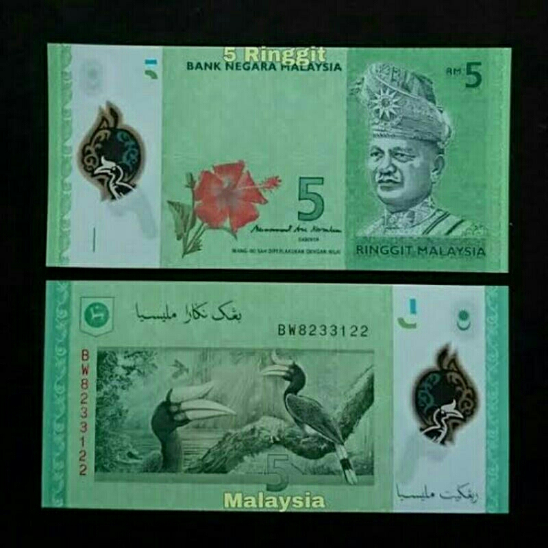 Jual Uang 5 Ringgit Malaysia 100% Polimer | Shopee Indonesia