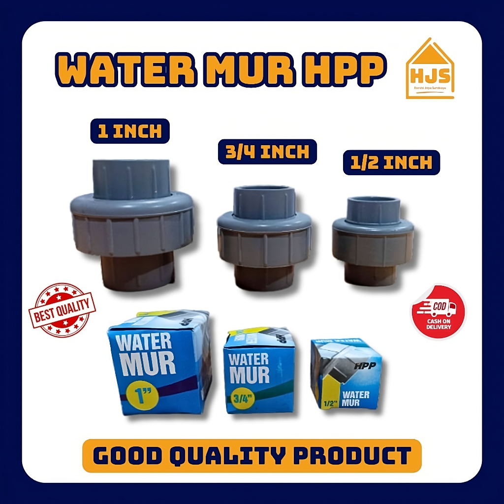 Jual Watermur Watermoor Polos Pvc 1-1/2-3/4 Inch Water HPP / mur air | Shopee Indonesia