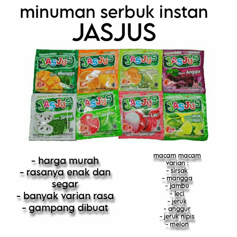 Jual jasjus | Shopee Indonesia