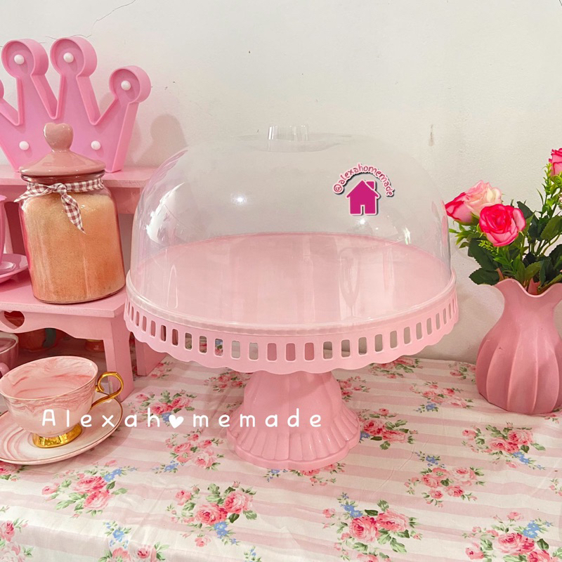 Jual STANDING CAKE / KUE PINK diameter 32 x tinggi 20 cm | Shopee Indonesia