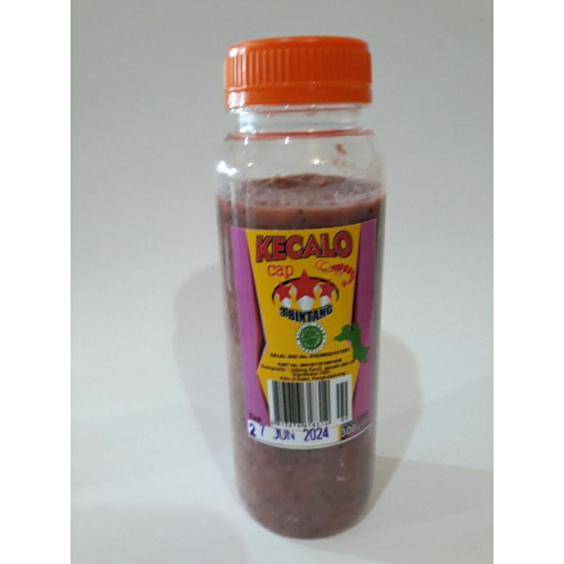 Jual Rusip udang kecalo calok udang fermentasi tiga bintang | Shopee ...