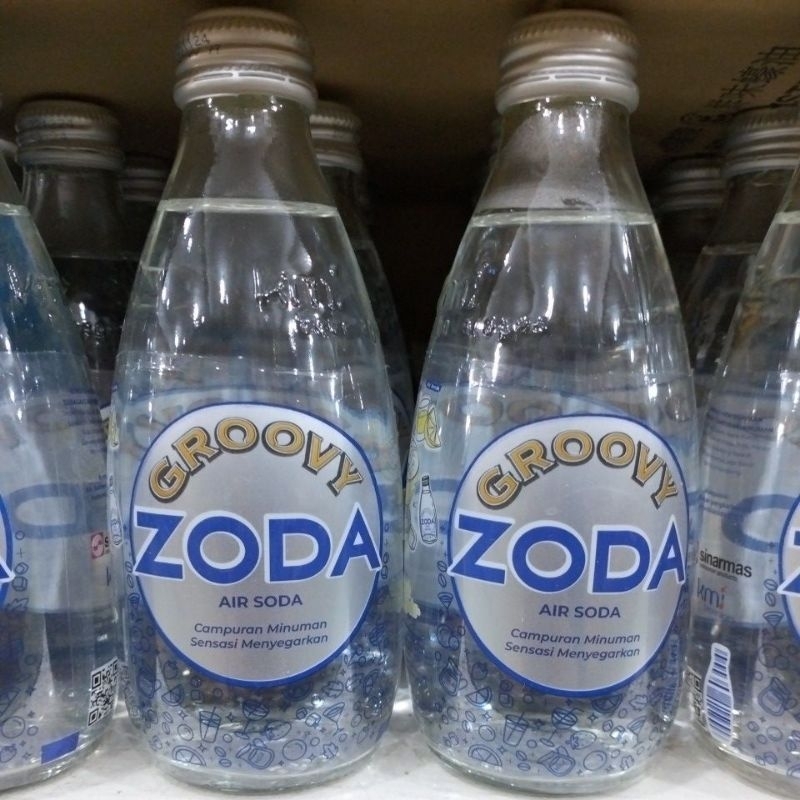 Jual Groovy Zoda Water Air Soda 250ml | Shopee Indonesia