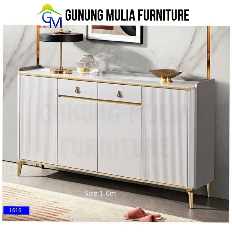 Jual Meja Buffet / Meja TV / Meja Hias Granit Mewah Minimalis | Shopee ...