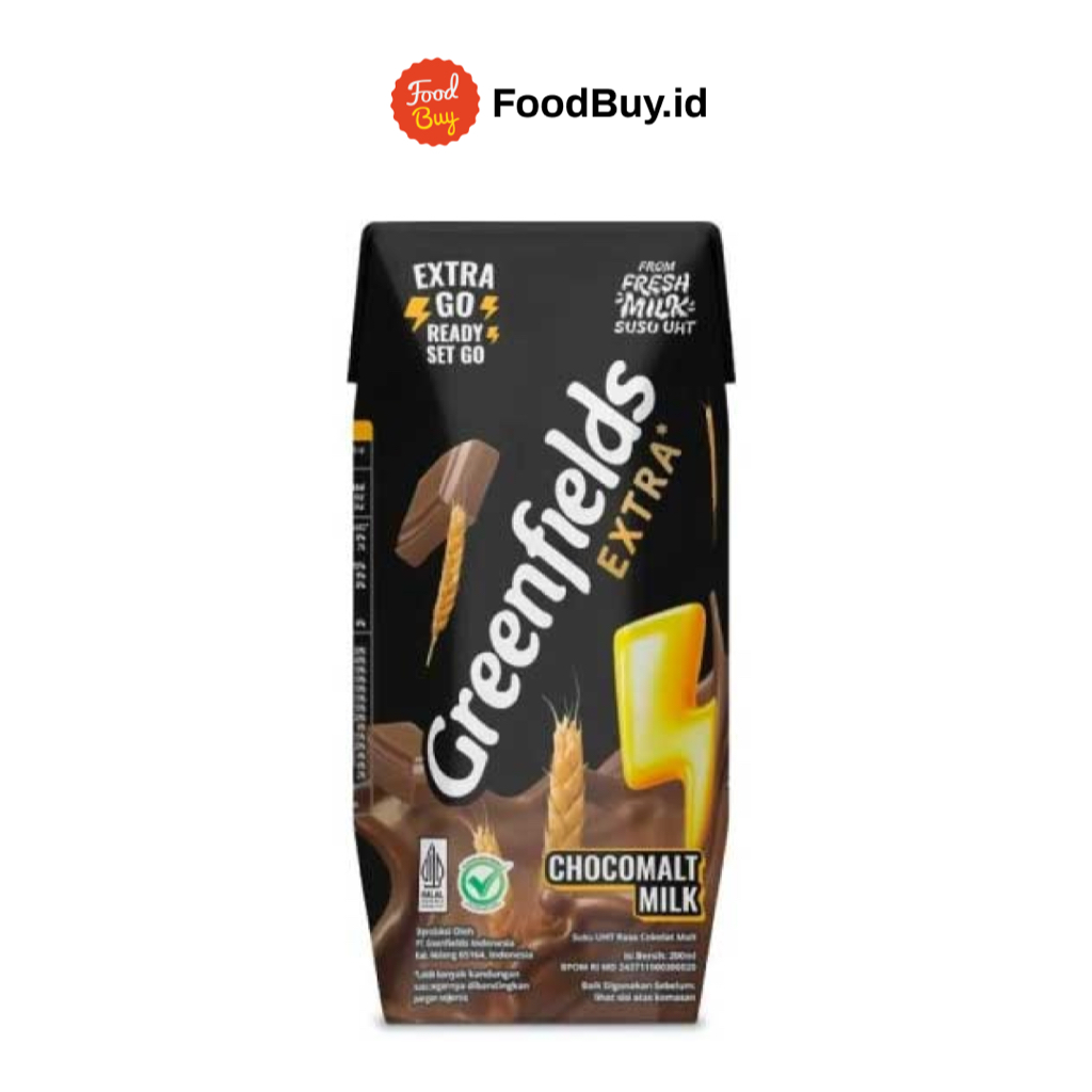 Jual Greenfields Susu UHT Extra Milk Rasa Chocomalt 200 ml | Shopee Indonesia