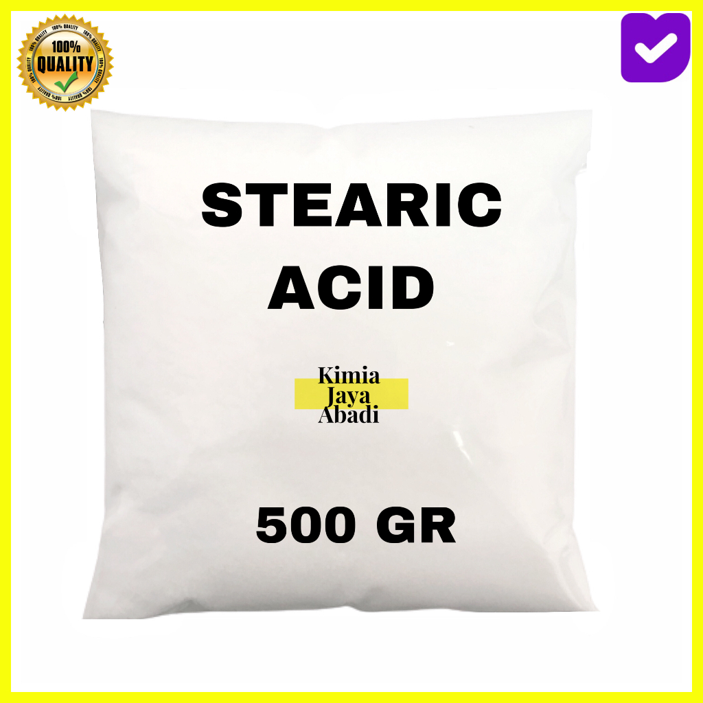 Jual Stearic Acid / Asam Stearat / Bahan Lilin 500 Gram | Shopee Indonesia
