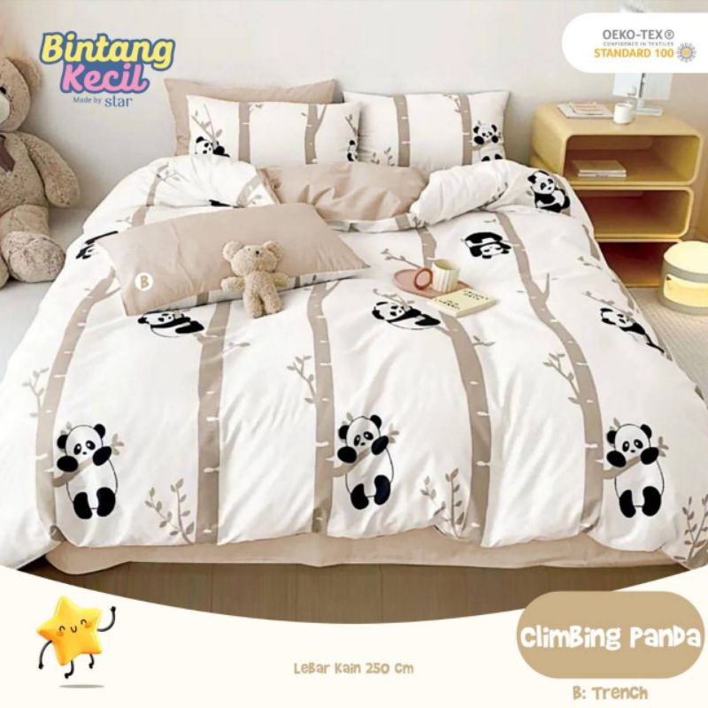 Jual KAIN CVC METERAN STAR CLIMBING PANDA | Shopee Indonesia