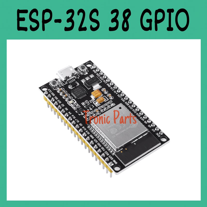 Jual ESP-32S 38 pin GPIO ESP32 WIFI Bluetooth IoT ESP-32 WROOM 32 Development Board | Shopee ...