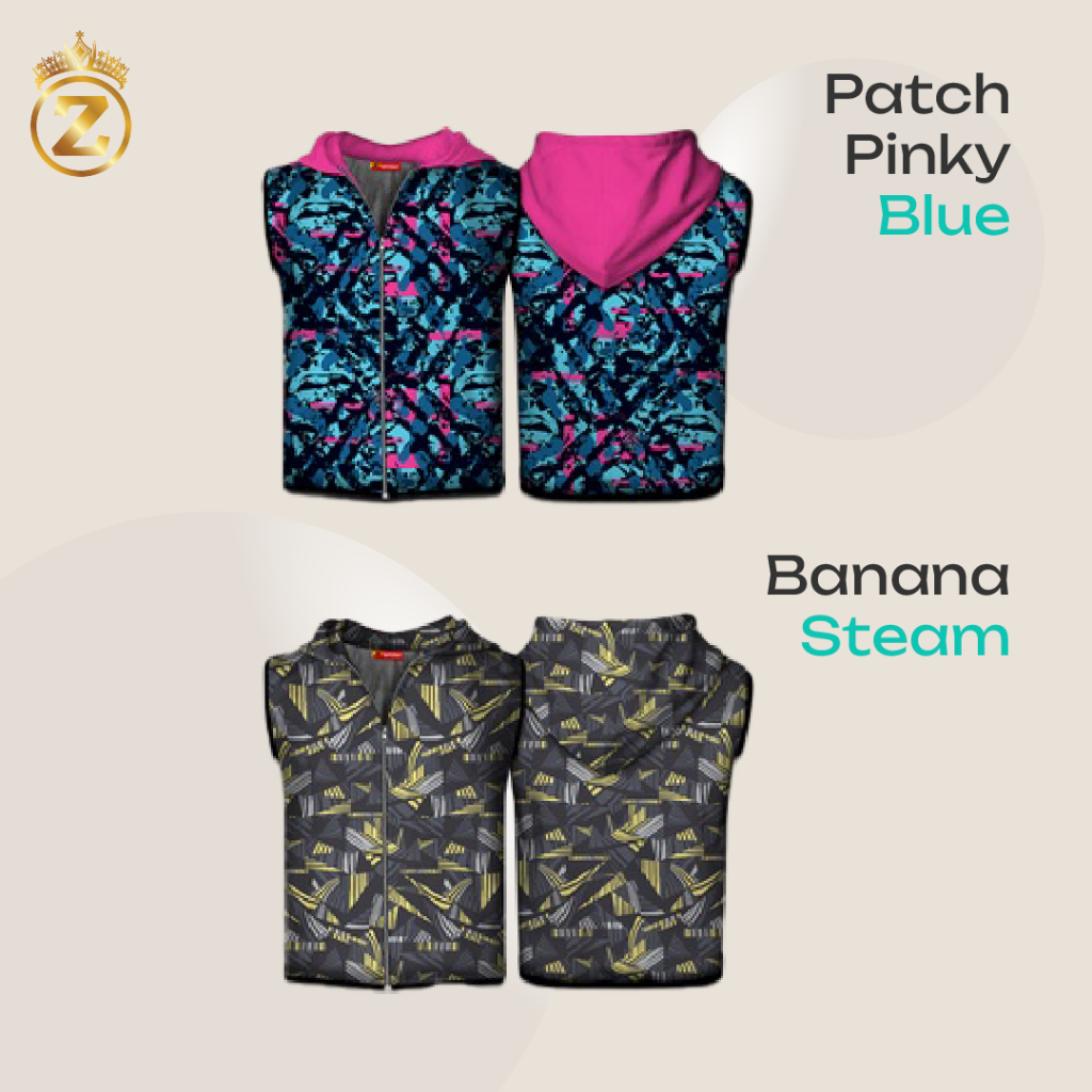 Jual Queenzie Rompi Sepeda Full Printing Motif Pink Biru Unisex Bahan ...