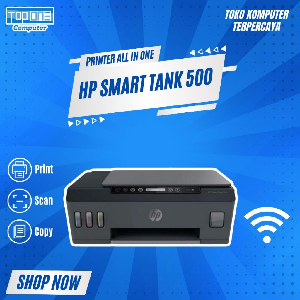 Jual Printer HP Ink Tank Smart 500 Printer multifungsi print Scan Copy ...