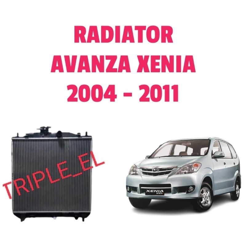 Jual RADIATOR AVANZA XENIA LAMA VVTI 1300CC 1000CC 2004 - 2011 MANUAL ...