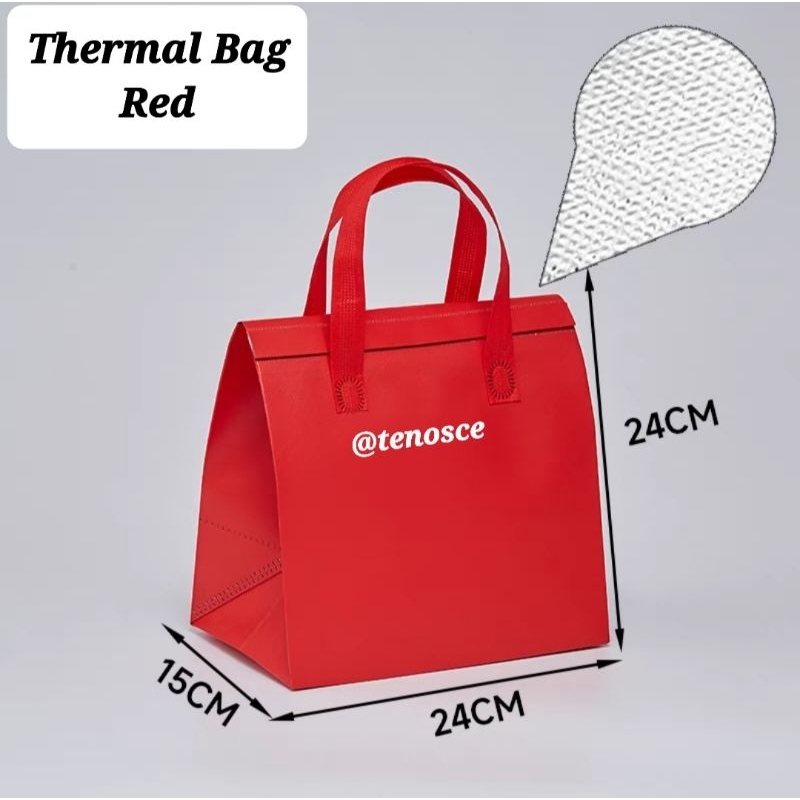 Jual Thermal Bag Insulated Cooler Bag Polos Tas Tahan Panas Dingin ...