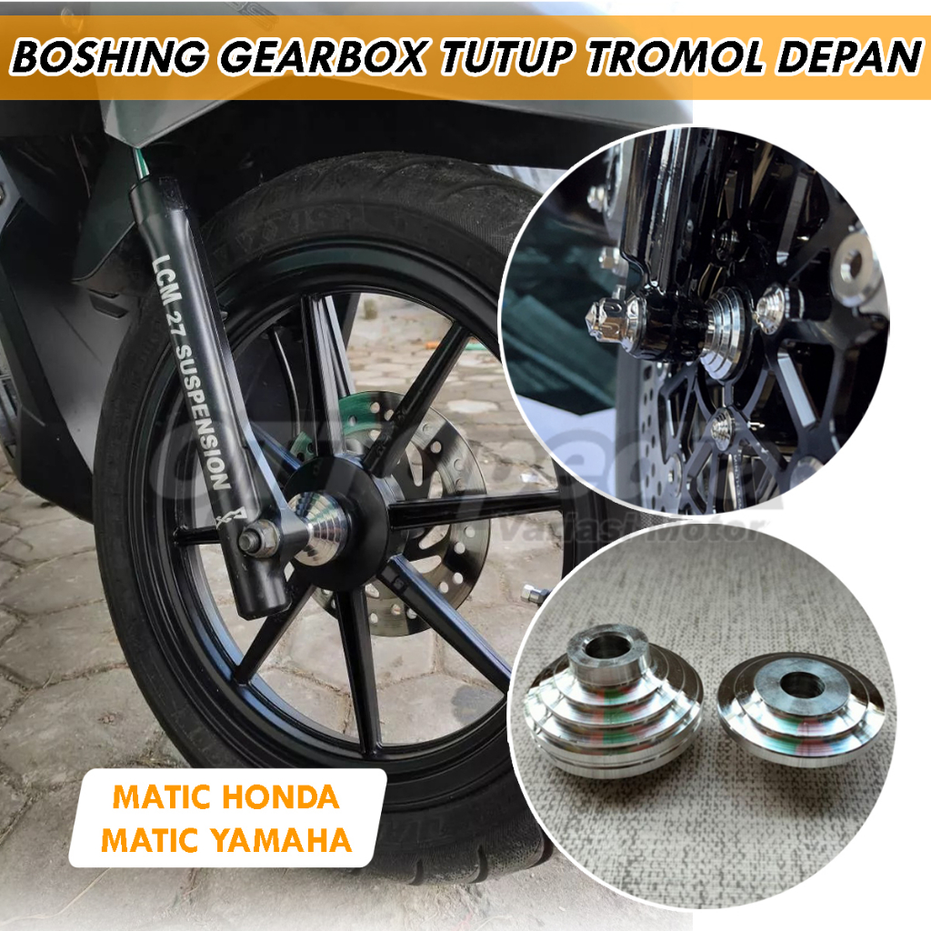 Jual Bosh Bushing As Roda Tromol Depan for Motor matic Honda dan Yamaha ...