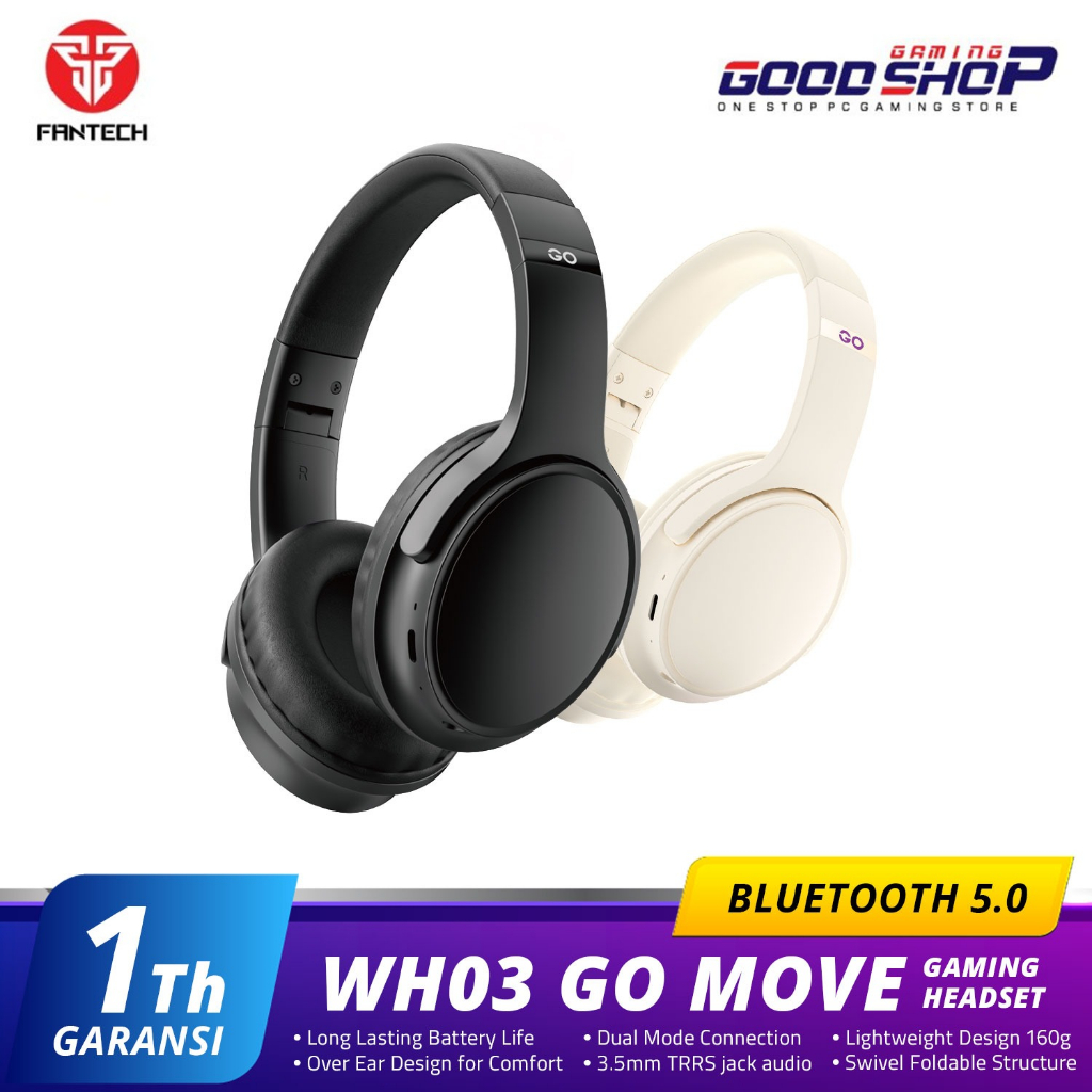 Jual Fantech WH03 GO Air Bluetooth 5.0 Wireless Headphone Headset ...