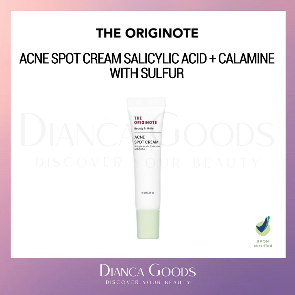 Jual THE ORIGINOTE Acne Spot Cream Salicylic Acid + Calamine with ...