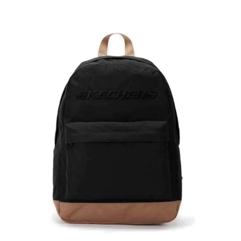 Jual SKECHERS EASY BACKPACK - BLACK | Shopee Indonesia