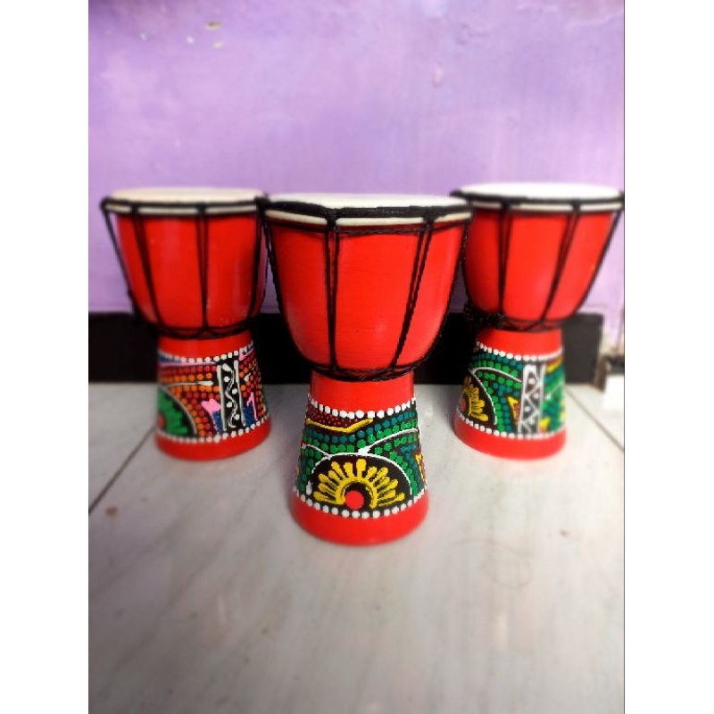 Jual Kendang Jimbe Tradisional Gendang Djimbe 20cm kayu | Shopee Indonesia