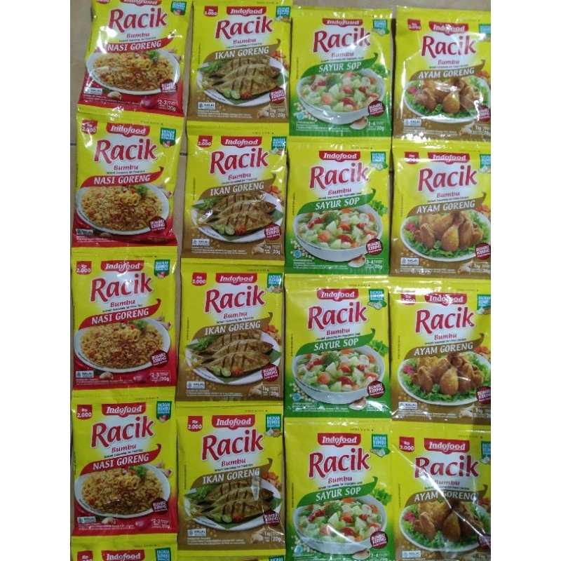 Jual bumbu racik indofood 20g/ bumbu racik indofood/ bumbu jadi / bumbu ...