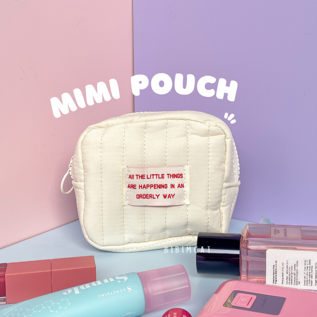 Jual Mimi Pouch Make Up Multifungsi - Mini Travel Organizer Bag | Shopee Indonesia