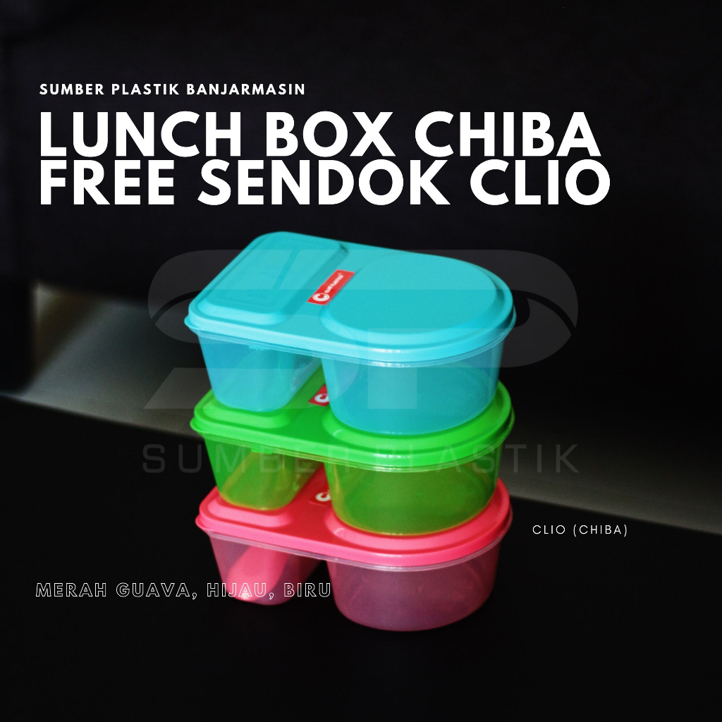 Jual Lunch Box Chiba Kotak Makan Anak Tempat Bekal Free Sendok Souvenir Ulang Tahun Tempat Makan ...