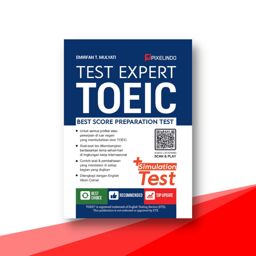 Jual Buku TOEIC, Test Expert TOEIC Best Score Preparation Test | Shopee ...