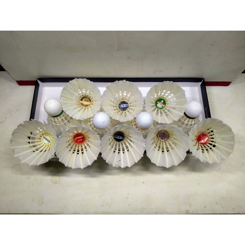 Jual ( GRADE SUPERR / 1 SLOP ) 98% Shuttlecock Bekas / Kok Bekas Grade ...