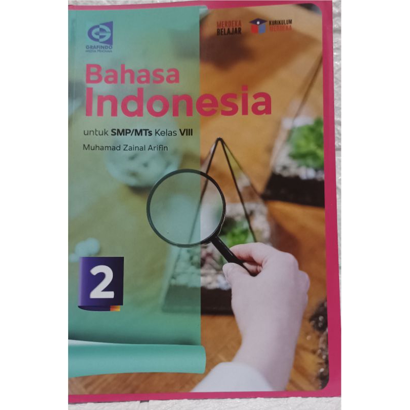 Jual GRAFINDO BAHASA INDONESIA SMP MTS Kelas 8 VIII KURIKULUM MERDEKA | Shopee Indonesia