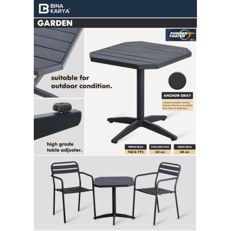 Jual Meja Kursi Outdoor Kursi Teras Kursi Besi Meja Cafe Kursi Cafe ...